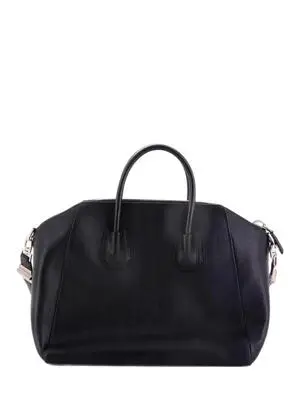 Givenchy Antigona Bag Leather Medium Satchel - Black