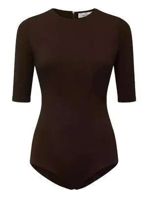 HIBOURAMA Second Skin Bodysuit - Brown