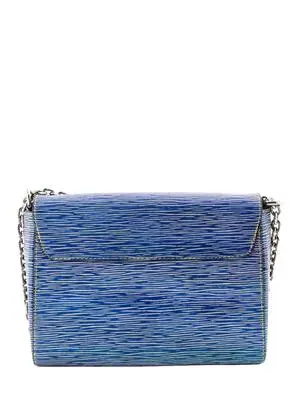 LOUIS VUITTON Twist Handbag Epi Leather Mm Cross Body Bag - Blue