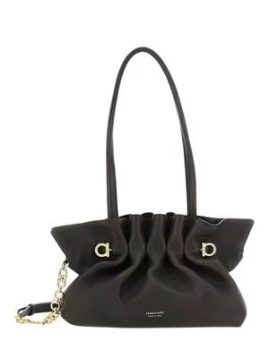 FERRAGAMO Ferragamo Soft Bag S Brown