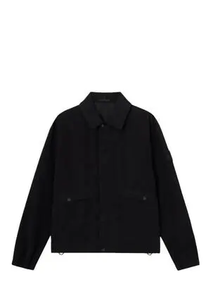 Stone Island Anti-drop Finish Coach Jacket - Black