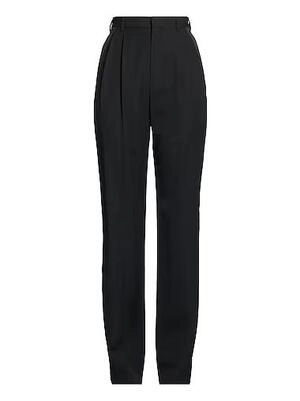 SAINT LAURENT Solid Color Tapered Pants