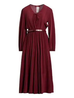 Max Mara Solid Color Cardigan Dress - Brown