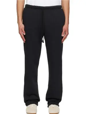 SKIMS Straight-leg Sweatpants - Black