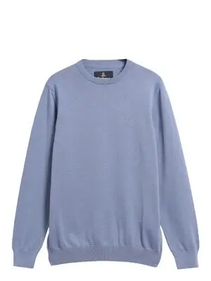 Barbour Crew Neck Knit Jumper - Blue