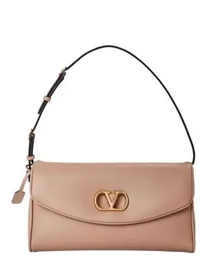 Valentino Garavani Simple Crossbody Bag - Nude