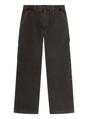 A.p.c. Casual Straight Leg Trousers - Black