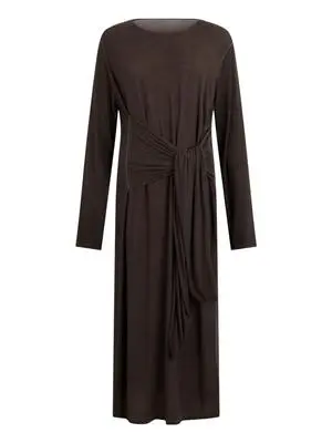UMA WANG Uma Wang Long Skirt With Sash Black