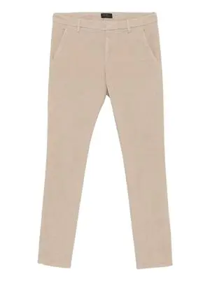 DONDUP Slim-fit Corduroy-texture Jeans - Beige