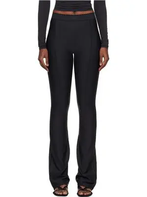 SKIMS Flared Casual Pants - Black