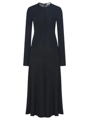 THE ROW The Row Dina Dress Black