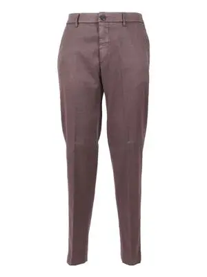 Peserico Button Trousers - Brown
