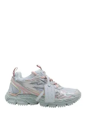 Off-White Lace-up Sneakers - Gray