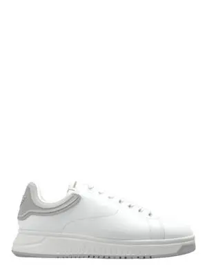 Emporio Armani Lace-up Sneakers - White