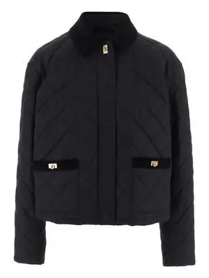 SALVATORE FERRAGAMO Salvatore Ferragamo Quilted Long-Sleeve Jacket