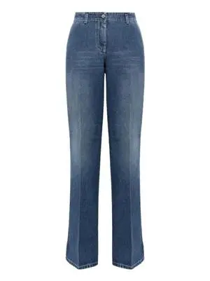 Dries Van Noten Belt-loop Jeans - Navy Blue