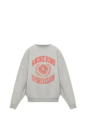 ANINE BING Logo-print Sweatshirt - Grey