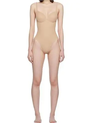 SKIMS SKIMS Sleeveless Bodysuit Nude