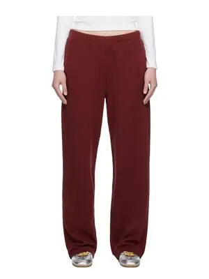 SKIMS Classic Fleece Straight-leg Sweatpants - Brown