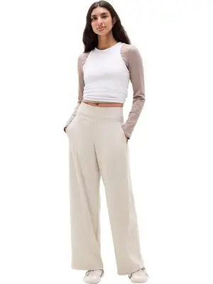 Athleta Athleta Venice High Rise Wide Leg Pant Abalone