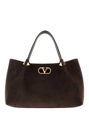VALENTINO VALENTINO GARAVANI Suede Shopping Bag
