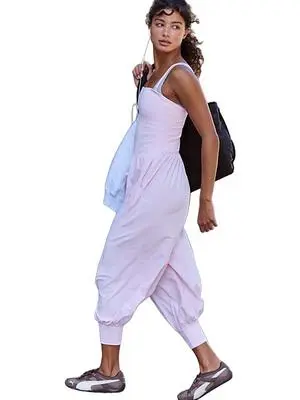 Free People Jump Start Convertible Onesie - Bloom