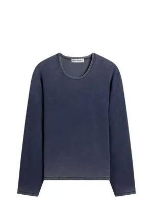 Our Legacy Alloy Star Fleece Double Lock U Neck Grape