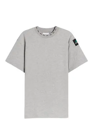 Adidas No Wash Logo T-shirt - Medium Grey Heather