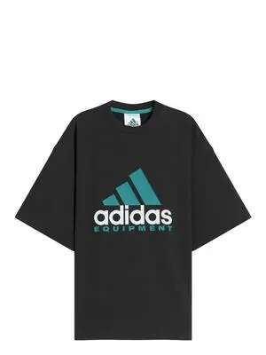 Adidas Eqt No Wash Logo T-shirt - Black