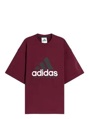 Adidas Eqt No Wash Logo T-shirt - Maroon