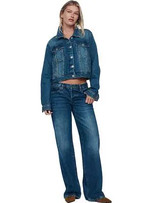 FRAME FRAME Low-Rise Wide-Leg Jeans Tolerate