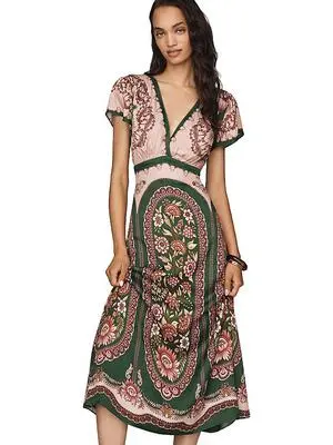 FARM RIO Daniela Midi Dress
