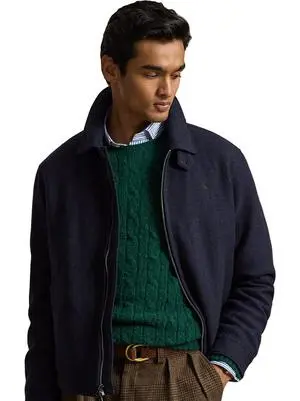 Ralph Lauren The Langdon Tweed Jacket - Collection Navy