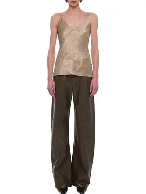 HELMUT LANG Crinkle Slip Tank Top
