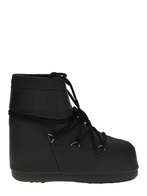 Moon Boot Icon Low Rubber Boots - Black