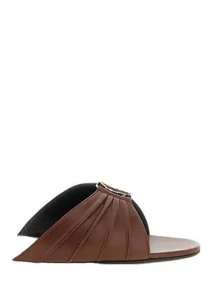 Saint Laurent SAINT LAURENT Babylone Sandals Brown