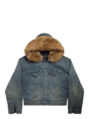 Balenciaga Boxy Jacket - Blue