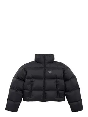 Balenciaga Cropped Puffer Jacket - Black