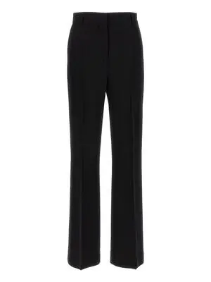TOTEME Flare Pants - Black