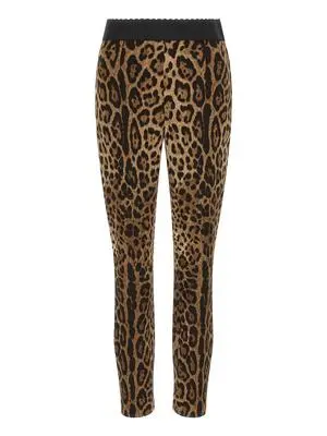 Dolce & Gabbana Leo' Leggings - Brown