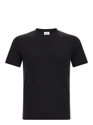 Saint Laurent Cassandre' T-shirt - Black
