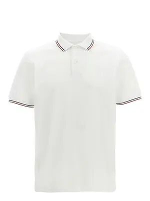 Prada Piqué Polo Shirt - White