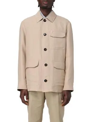 Brioni Solid Jacket - Sand