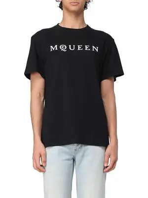 Alexander McQueen T-shirt Men Black