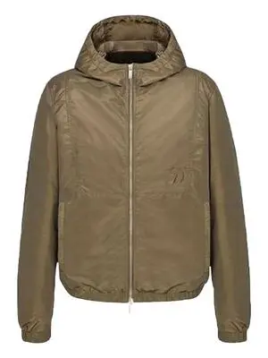 Dior X Kenny Scharf Embroidered Logo Hooded Jacket - Green