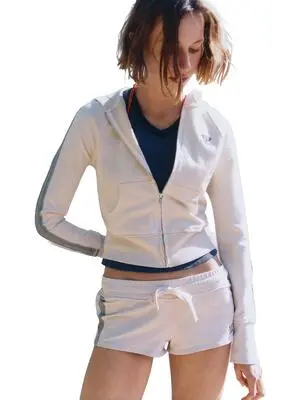 ROXY X MADHAPPY French Terry Mini Short - Birch
