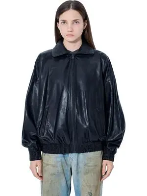 ACNE STUDIOS ACNE STUDIOS Leather Bomber Jacket
