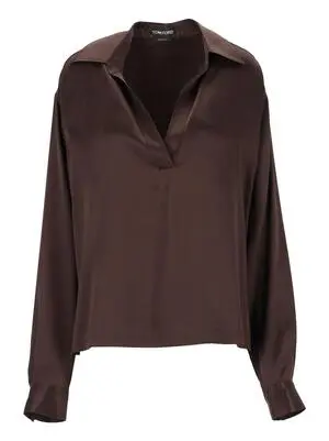 TOM FORD TOM FORD Silk Soft Polo Shirt