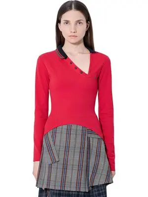VIVIENNE WESTWOOD Glory Polo Shirt - Red