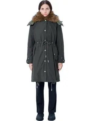 Moncler MONCLER Halicte Long Parka Multicolor